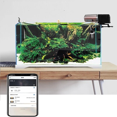 Ilonda Wifi Fish Feeder Organ Smart Control Aquarium Tank A