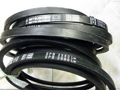 SPB2580LW进口三角带SPB2600LW空调机皮带SPB2640LW三之星皮带