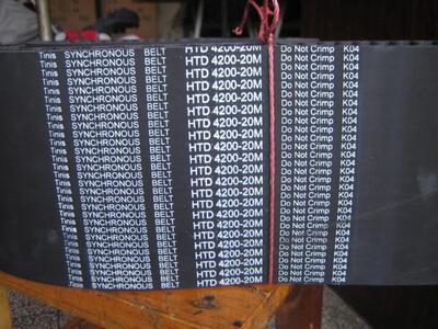 HTD 4200-20M 橡胶同步带齿间距20mm