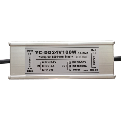 DC24V100W3A恒流防水驱动电源