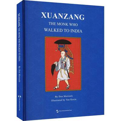RT69包邮 Xuanzang:the monk who walked to India五洲传播出版社图书图书书籍
