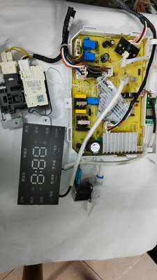 适用云米WM3FH-S7A主板200004-04  5401-00401 显示板门锁进水阀.