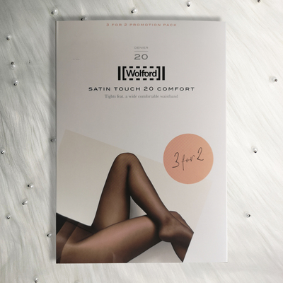 3双装奥地利绸缎光泽丝滑连裤袜