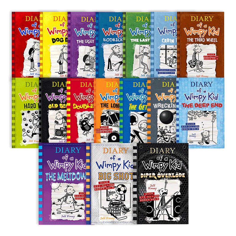 幽默漫画书英文原版课外阅读