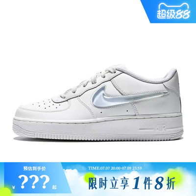 nike耐克大童鞋AIR FORCE 1 JES运动鞋休闲鞋IR0595-101