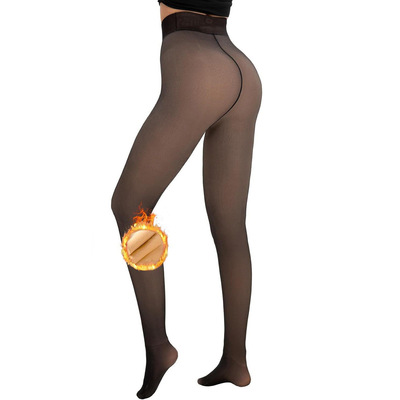 Fleece tight lined pants for women's winter warmth, legg