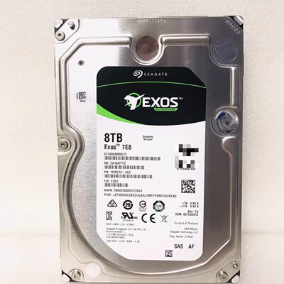 全新Seagate/希捷ST8000NM0075 SAS 服务器硬盘8tb磁盘陈列8t