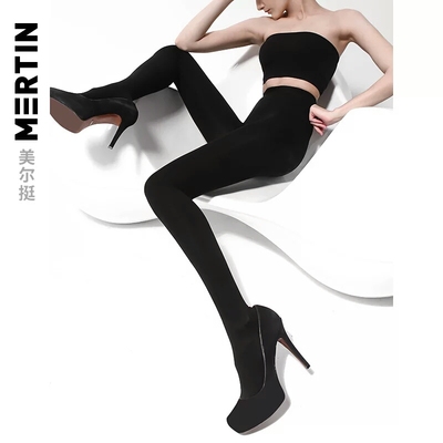 植绒款瘦腿袜秋冬打底裤美尔680D