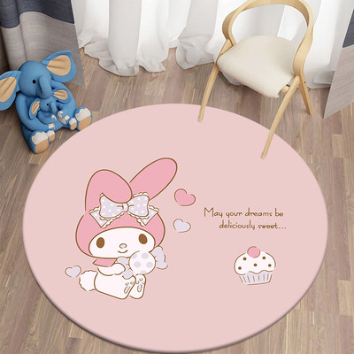 皮革卡通书房防水可擦洗地垫