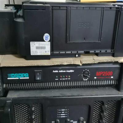 议价dsppa迪士普MP2500纯后级功放650w实物拍摄功能