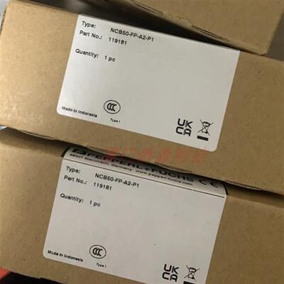 议价NCB50-FP-A2-P1电感式接近开关/感测器 货号119181全新