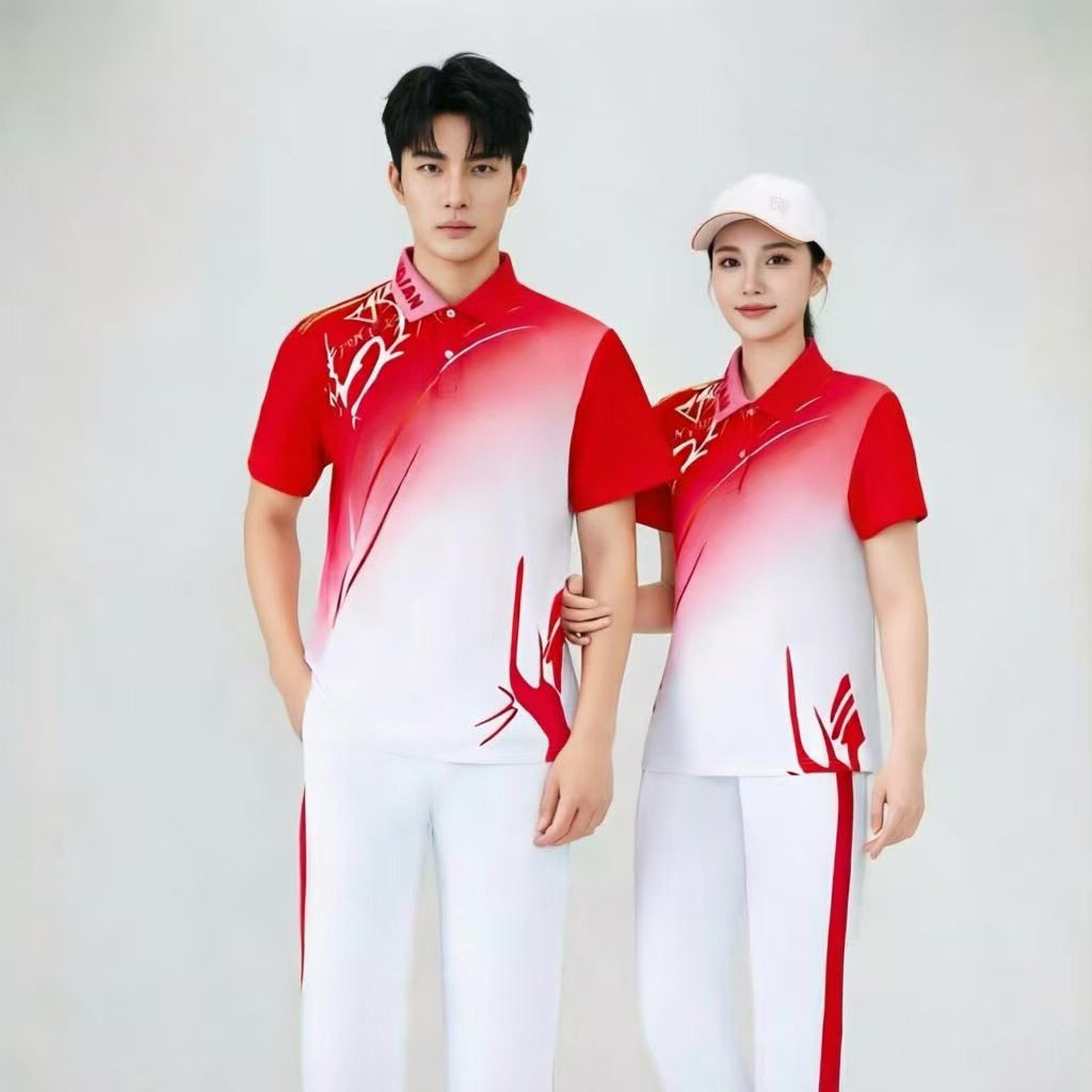 2026新款夏运动服广场舞跑步健身训练服透气速干情侣健走短袖套装