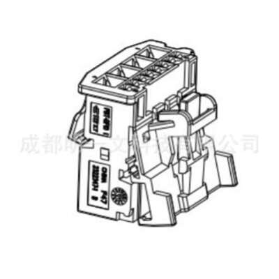 TE泰科汽车连接器2322347-1母塑壳