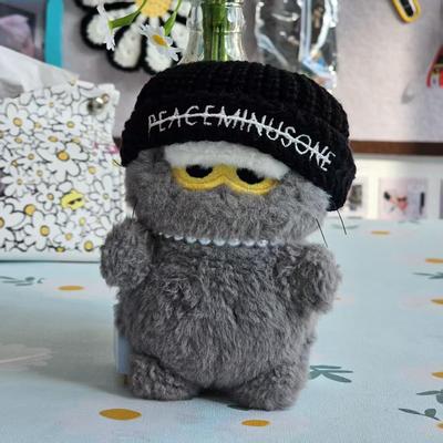 GD权志龙同款peace黑针织帽zoa适用