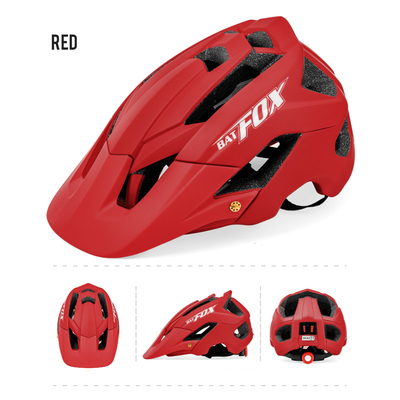 山地头盔骑行装备山地自行车半盔男速降越野盔一体成型JC006-5002