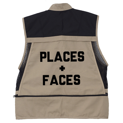 PLACES+FACESRDET潮牌马甲p+f