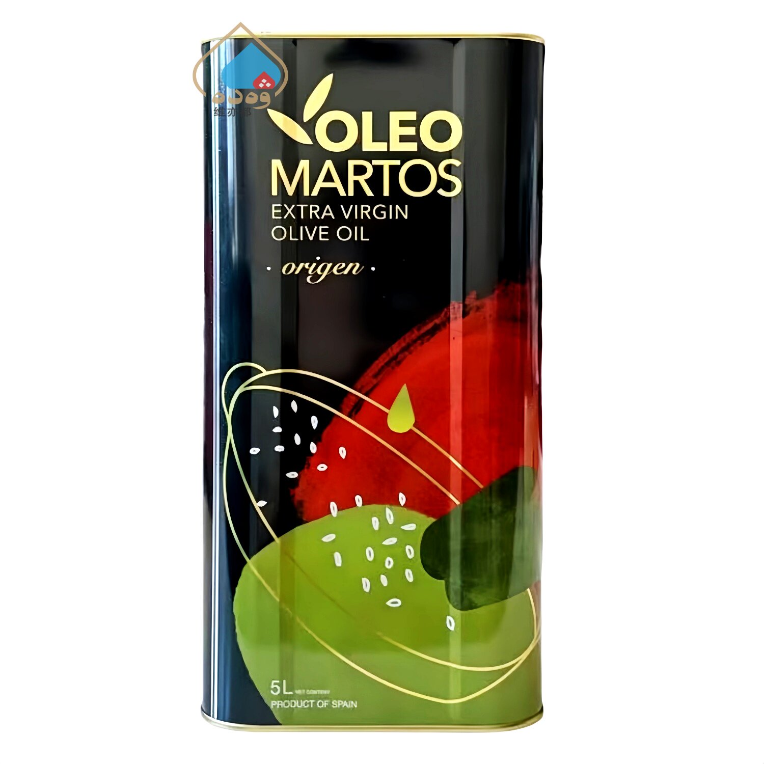 欧玛蒂斯特级初榨橄榄油5L桶装冷榨酸度≤0.3%西班牙进口MARTOS