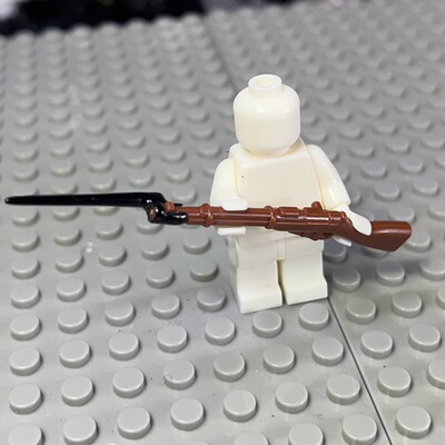 刺刀版莫辛纳甘 3D打印 积木武器配件 满35包邮