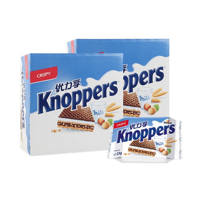 knoppers优力享德国进口榛子威化