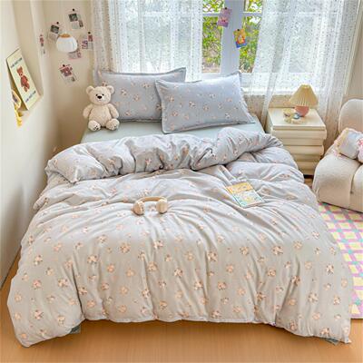 纯棉被套单件全棉磨毛被罩200x230单人被芯套1.5米被单180x220