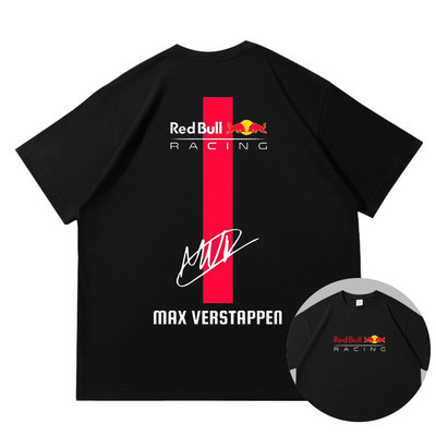 红牛F1签名款落肩款260克重磅T恤Red Bull Racing × Verstappen