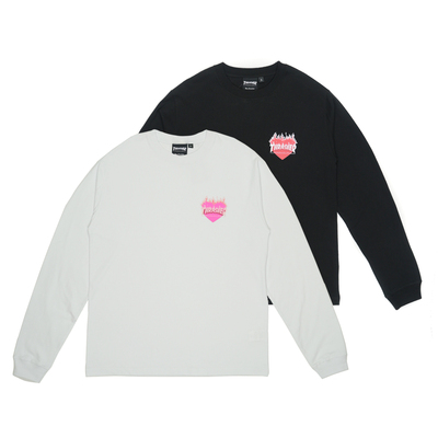 THRASHER燃烧的心长袖