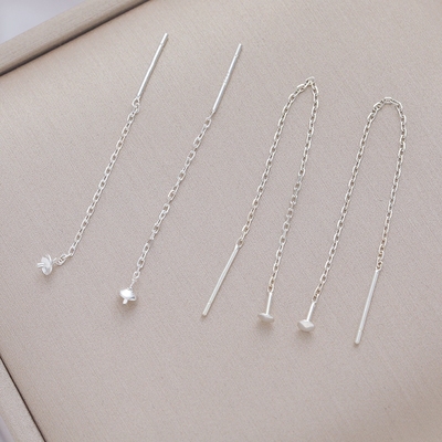 临兰S925纯银耳线不过敏