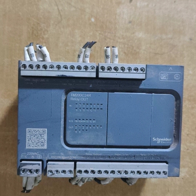 施耐德PLC TM200C24R，拆机模块，功能正常。输入电 议价