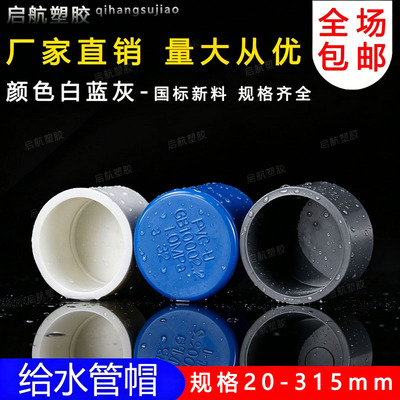 PVC给水管管帽管堵闷头堵