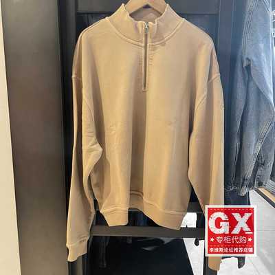 专柜正品半拉链卫衣Levis宽松