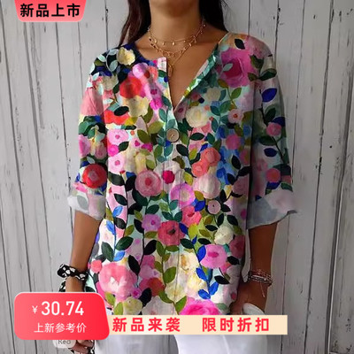 Women Tops Summer T Shirts Female Elegant Blouse休闲上衣t恤