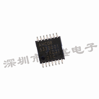 74AHC08PW 安世 丝印AHC08 逻辑门芯片 TSSOP-14 咨询问价 全新