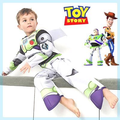 新迪士尼男童巴斯光年扮演服万圣节玩具总动员Buzz Lightyear cos