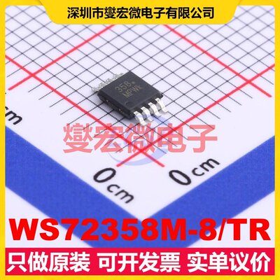 WS72358M-8/TR MSOP-8 运算放大器芯片IC