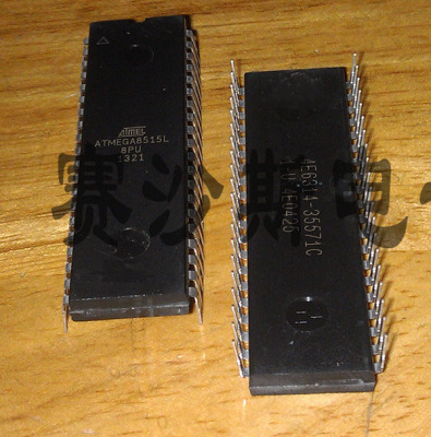 直插 ATMEGA8515L-8PU 低功耗8位CMOS微控制器 8K闪存 DIP-40