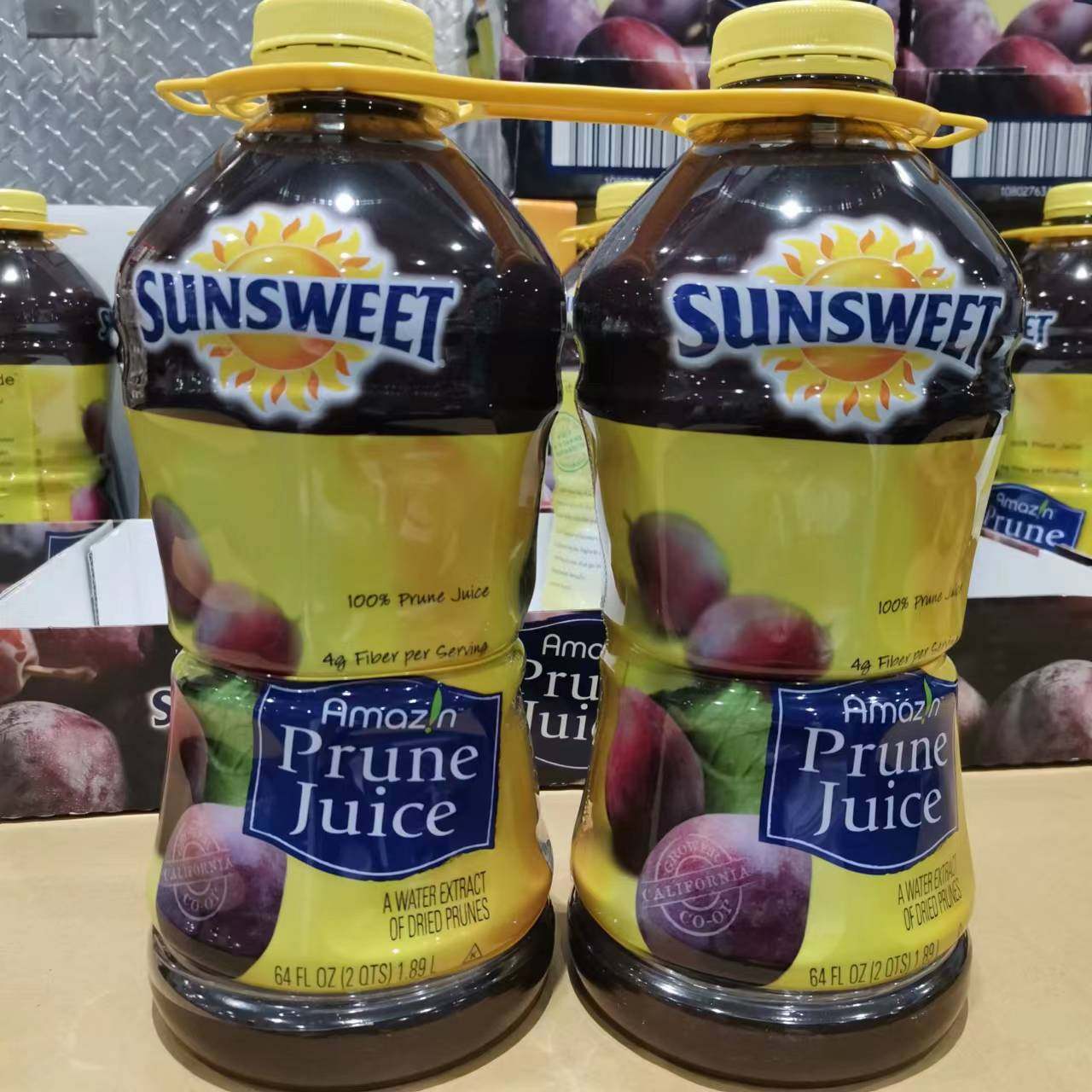 美国sunsweet西梅汁1.89L排便调理肠胃便秘果汁 costco代购开市客_虎窝淘
