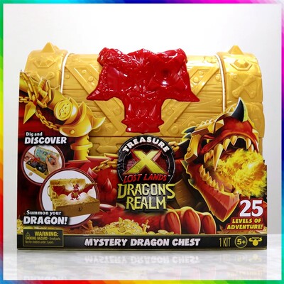 正版Treasure X宝藏冒险家解剖外星人大号盲盒组装儿童史莱姆无毒