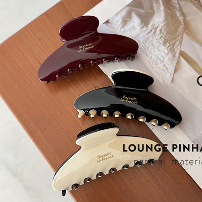 气质复古高级感大号抓夹