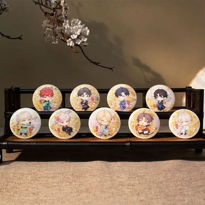 LASER&MANTA故梦新绣马口铁徽章