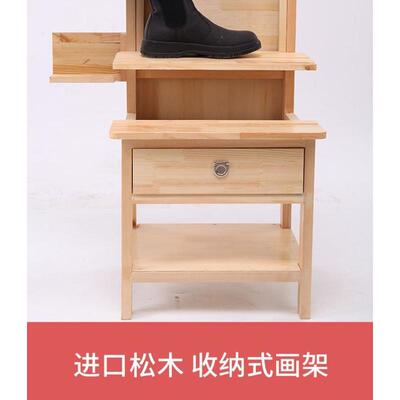 画室专用专用写生工具素描画桌画架升降一体便携折叠配件美术生