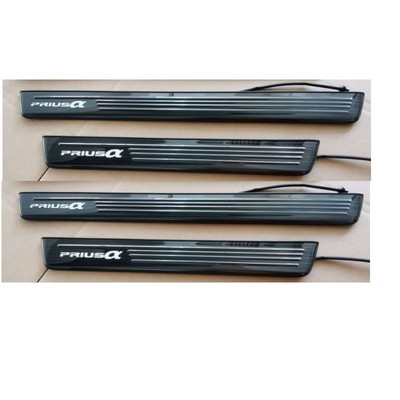 普锐斯α ZVW40 41 Prius α V Alpha prius+带灯门槛条迎宾踏板