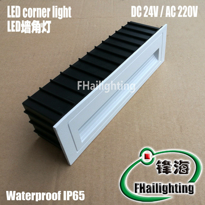 户外 防水型 4W 嵌入式LED地脚灯别墅楼梯灯踏步灯过道墙角灯壁灯