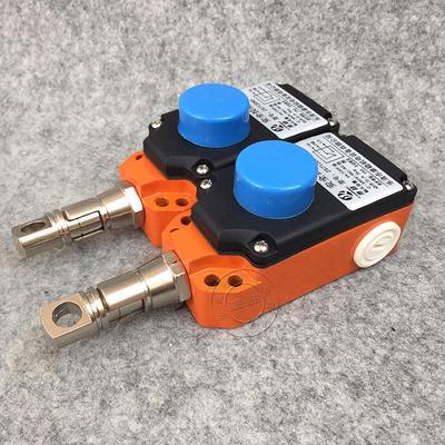 热销单向拉绳开关myls-dz手动自动dxls紧急停机拉线开关复位-s