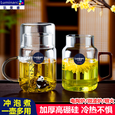 乐美雅高硼硅冷水壶玻璃凉水壶