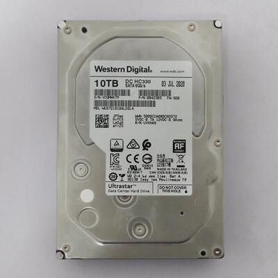 议价WD西数10T SATA WUS721010ALE6L4 企业级NAS服务器硬盘DC HC3