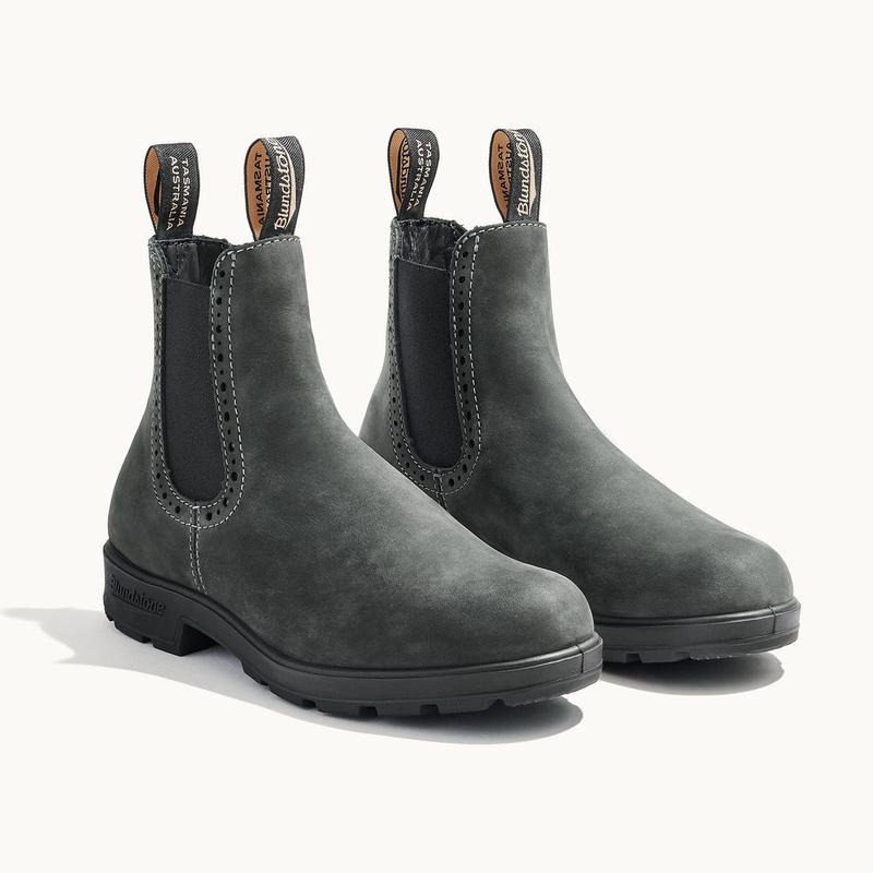 海外代购Blundstone女士切尔西靴防滑耐磨增高厚底松紧带