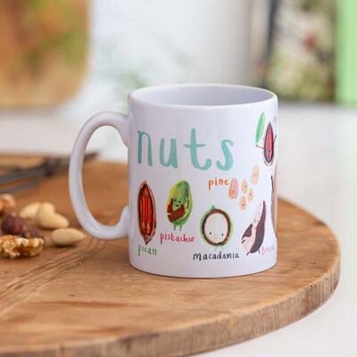 Nuts_Ceramic_Mug坚果杯陶瓷马克杯水杯创意图案杯咖啡杯杯子儿童