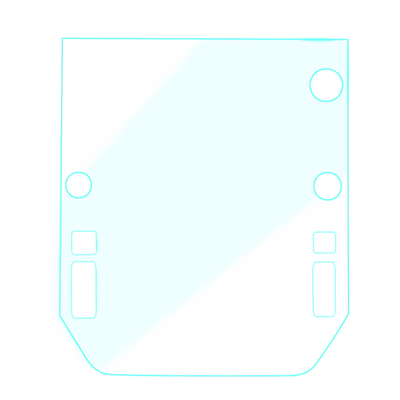 斯巴鲁WRX导航膜改装配件