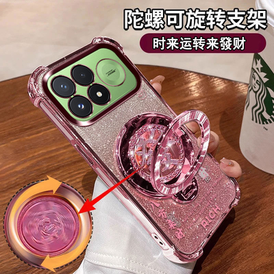 适用红米K100Pro手机壳全包镜头