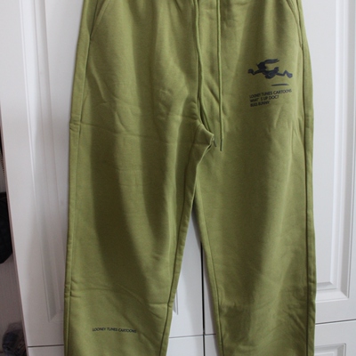 美特斯邦威男春秋宽松针织长裤